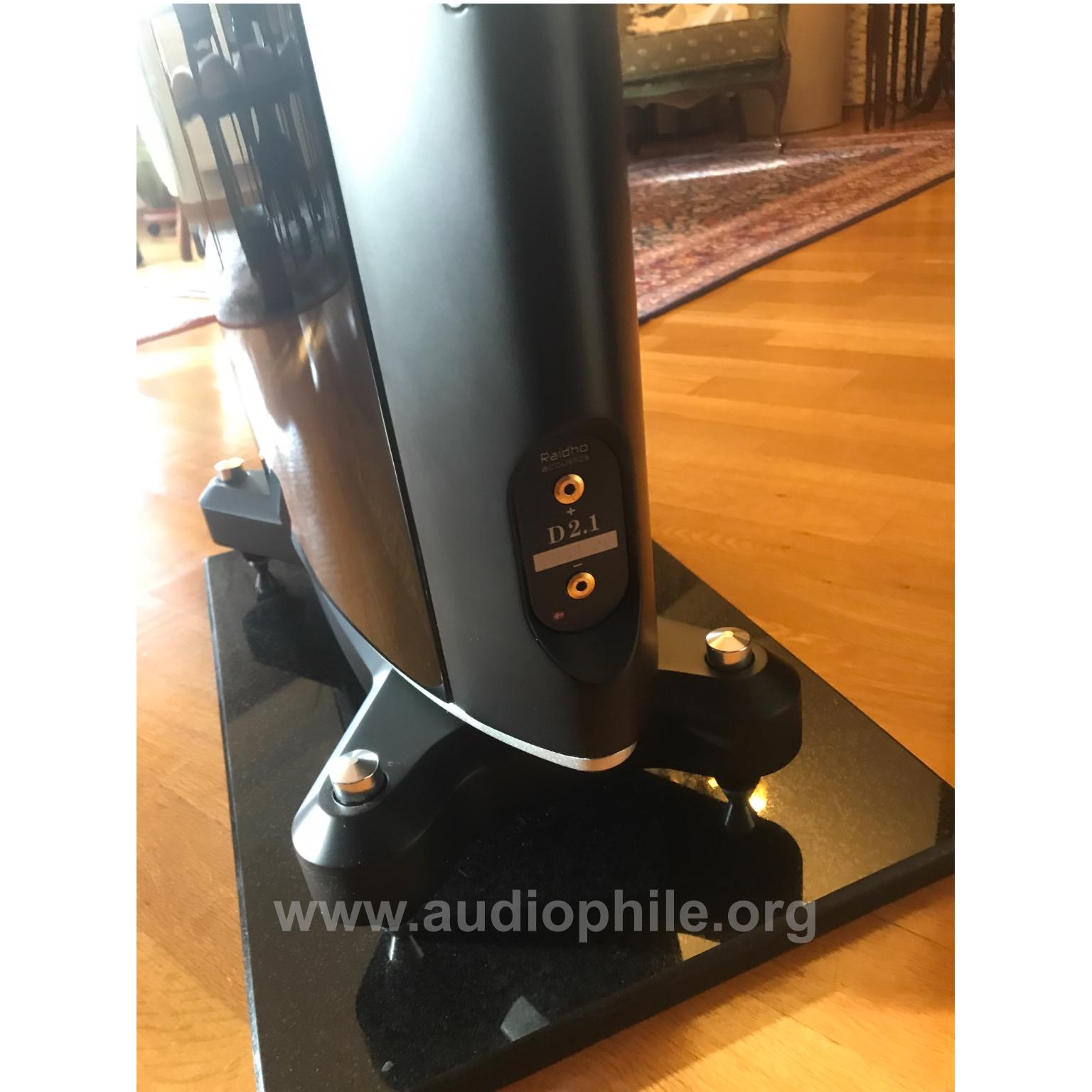 Raidho acoustics d2.1 floorstanding speakers